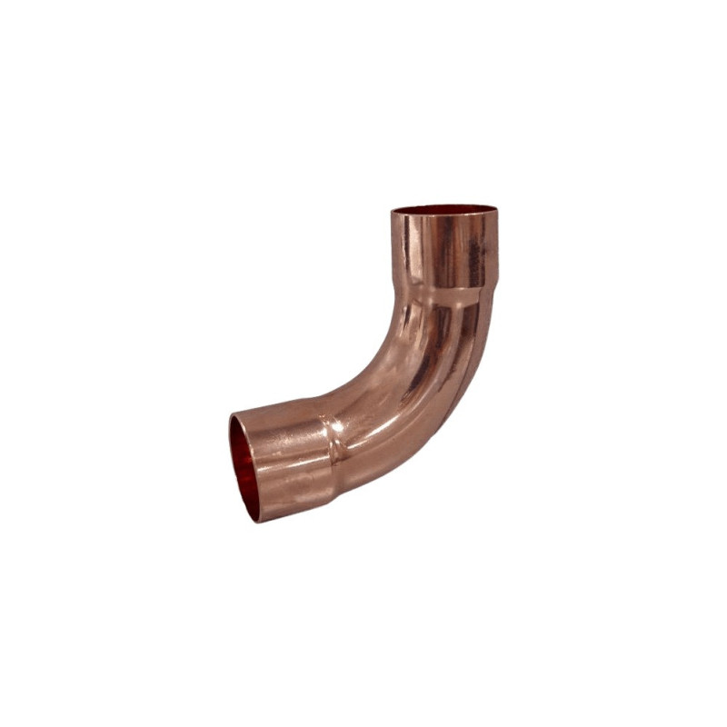 Long Tail Bend Copper Fittings 10mm 90 Degree Welded Joint